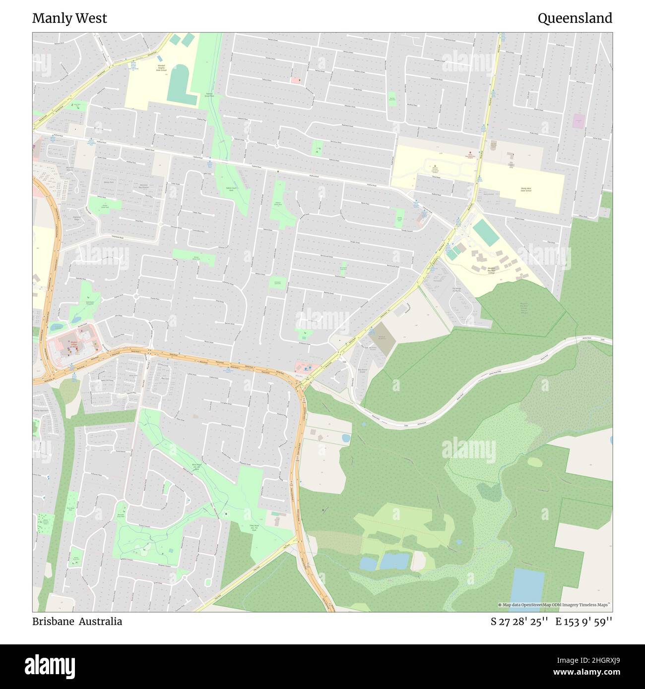 Manly West, Brisbane, Australia, Queensland, S 27 28' 25'', E 153 9' 59 ...