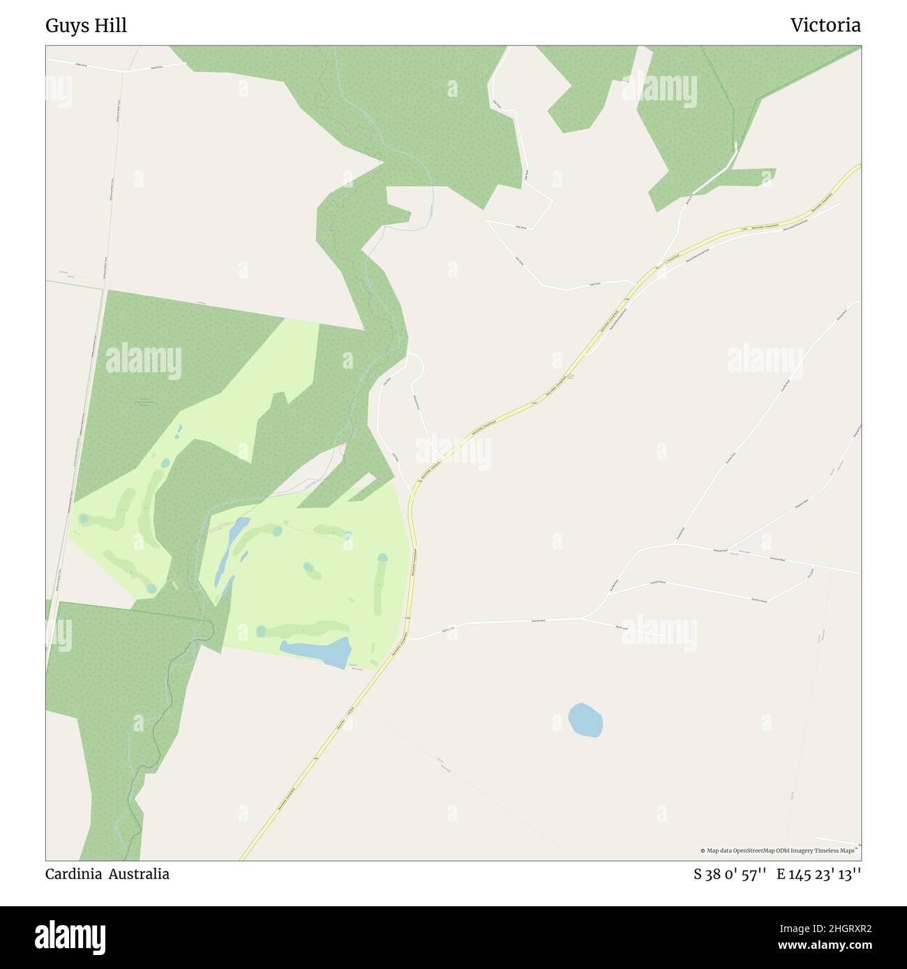 Guys Hill, Cardinia, Australia, Victoria, S 38 0' 57'', E 145 23' 13 ...