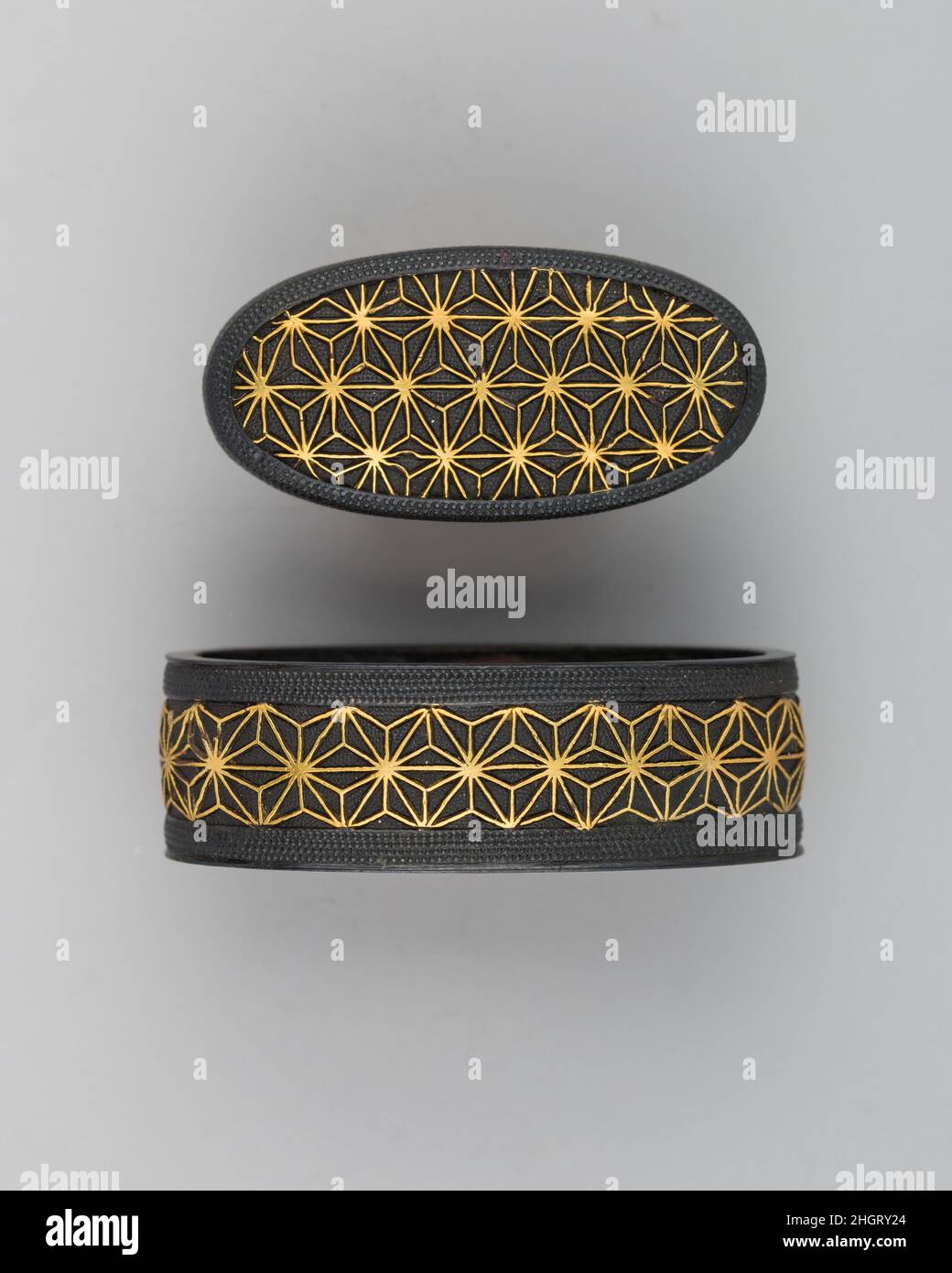 Sword-Hilt Collar and Pommel (Fuchigashira) late 18th–early 19th ...