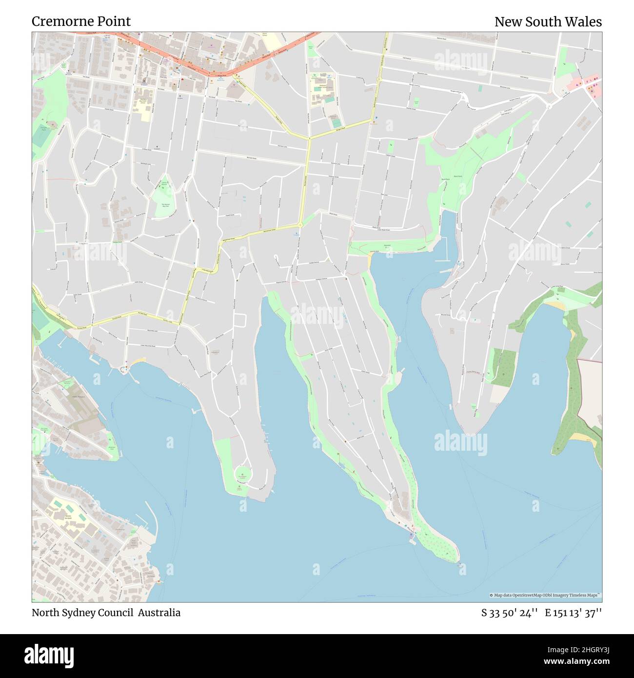 Cremorne point Cut Out Stock Images & Pictures - Alamy