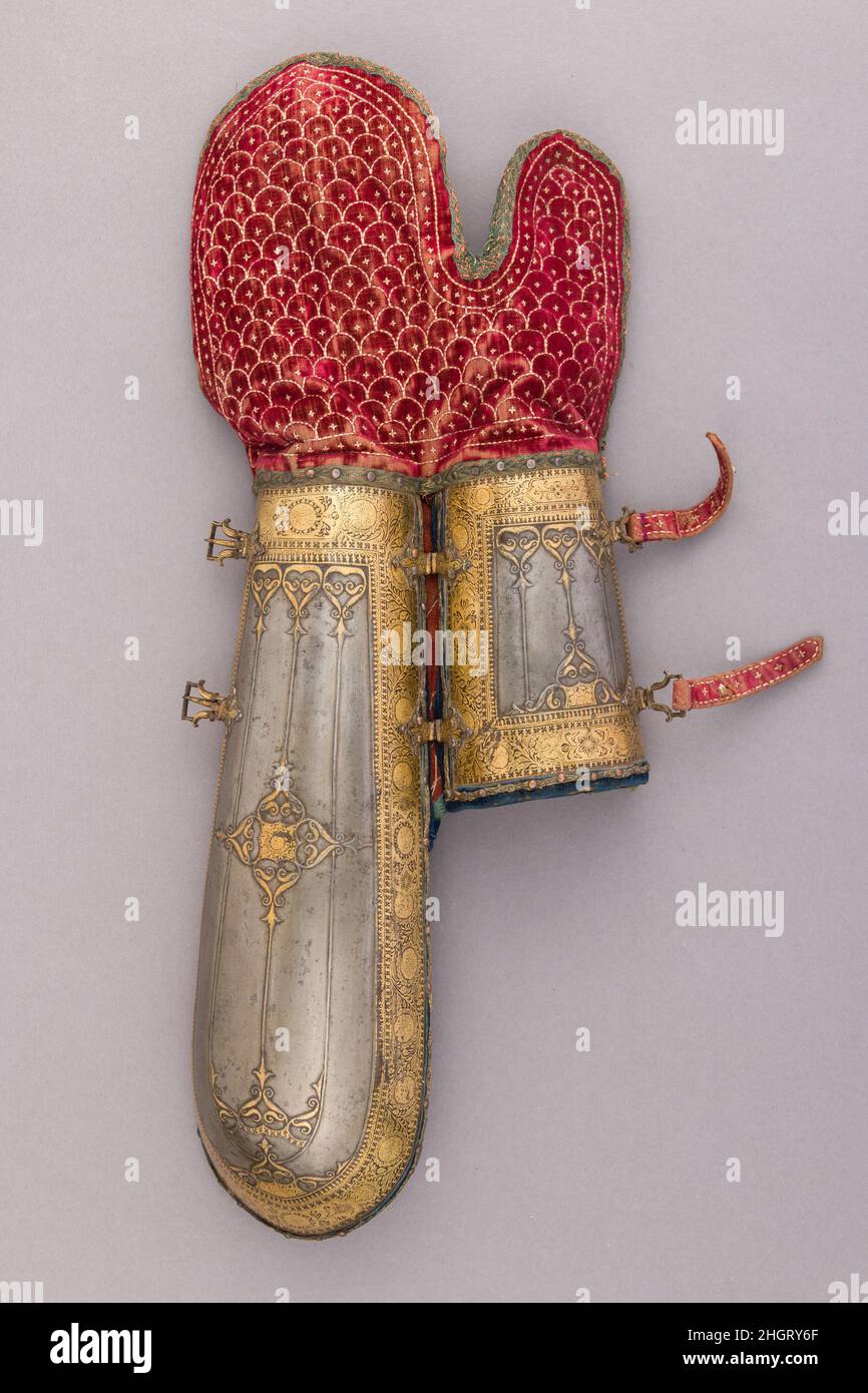 Pair of Arm Guards 18th—19th century Indian. Pair of Arm Guards. Indian ...