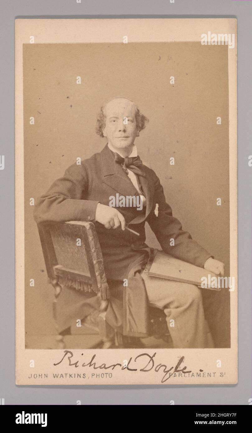 [Richard Doyle] 1860s John and Charles Watkins British. [Richard Doyle ...