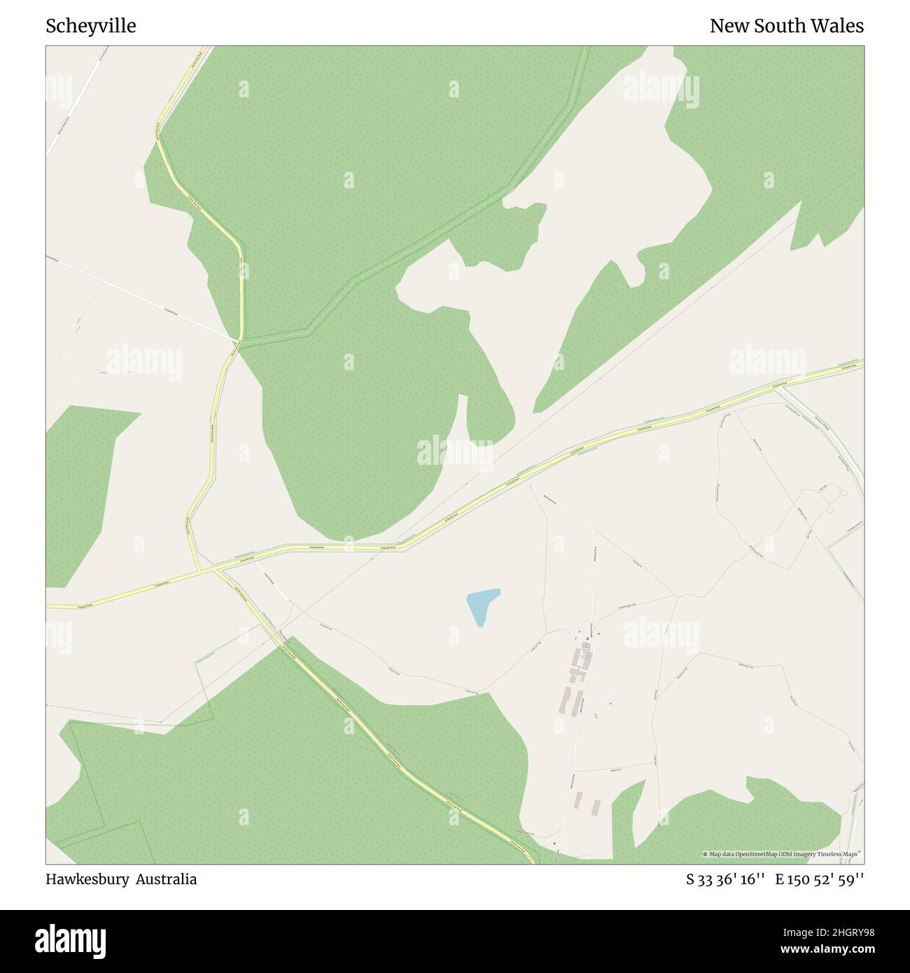 Scheyville, Hawkesbury, Australia, New South Wales, S 33 36' 16'', E ...