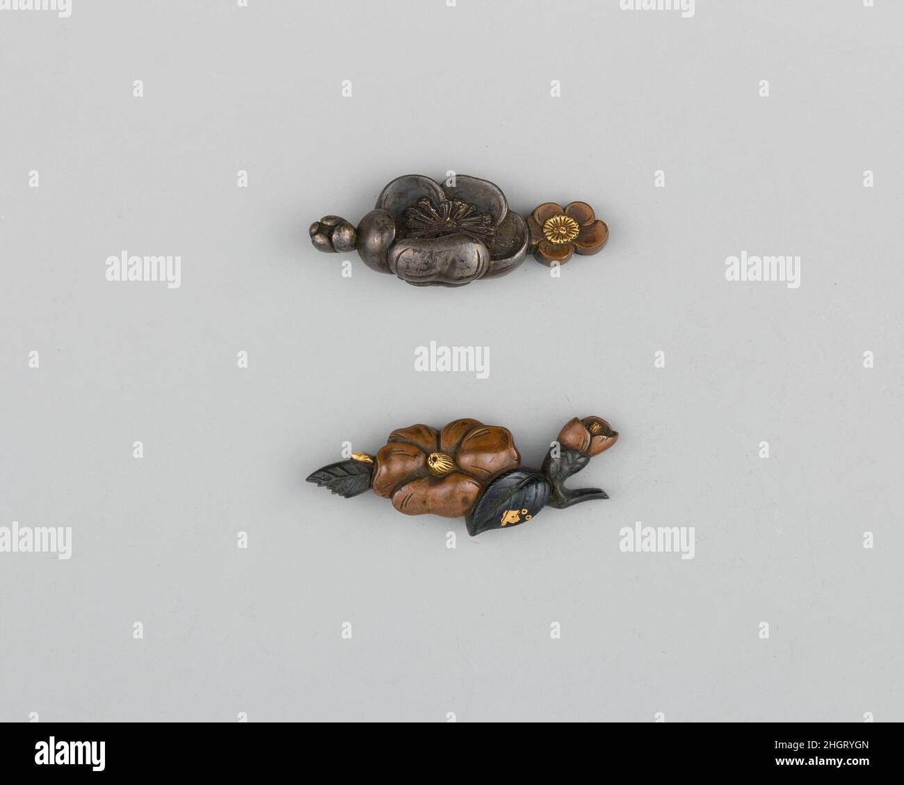 Pair of Sword-Grip Ornaments (Menuki) 18th century Japanese Menuki are ...