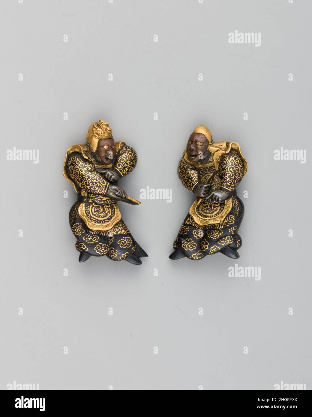 Pair of Sword-Grip Ornaments (Menuki) 18th century Japanese Menuki are ...