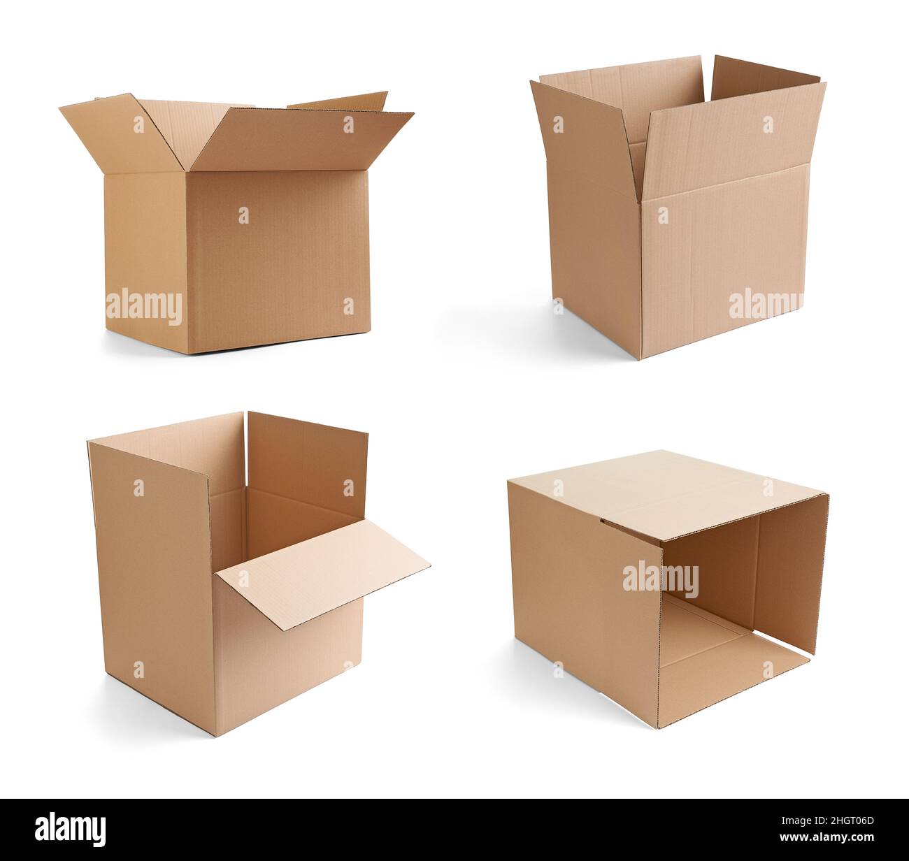 box package delivery cardboard carton Stock Photo - Alamy