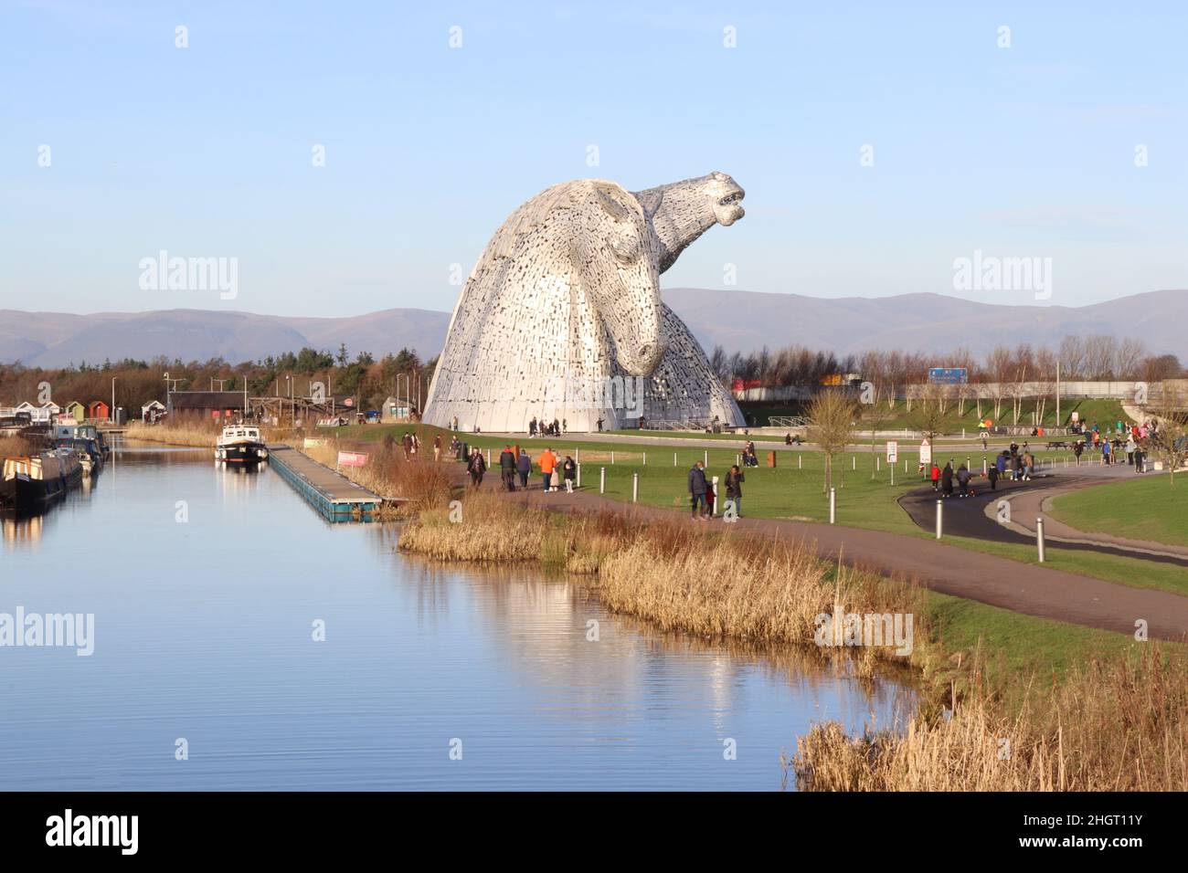 The Kelpies, Falkirk Stock Photo - Alamy