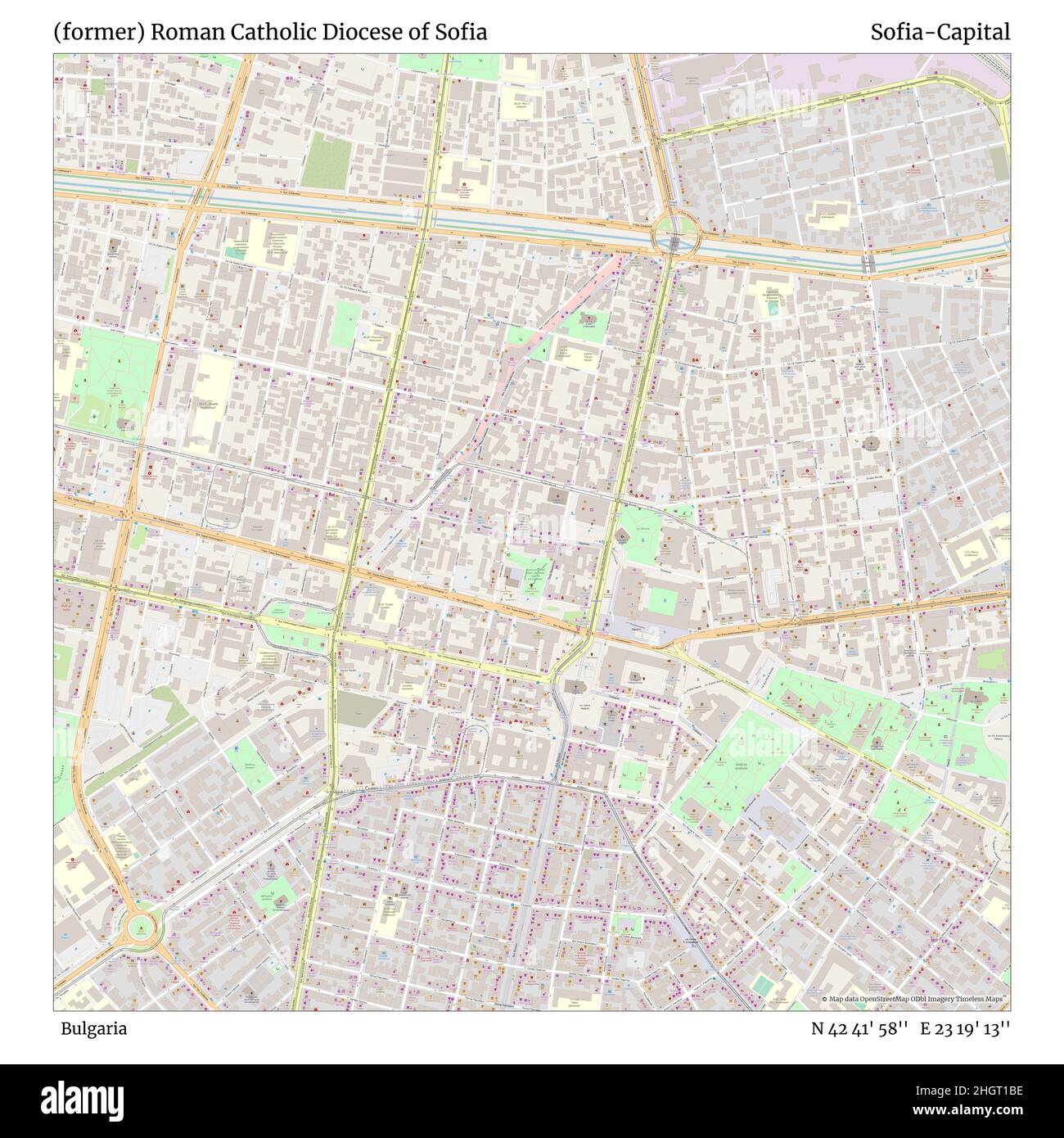 (former) Roman Catholic Diocese of Sofia, Bulgaria, Sofia-Capital, N 42 ...