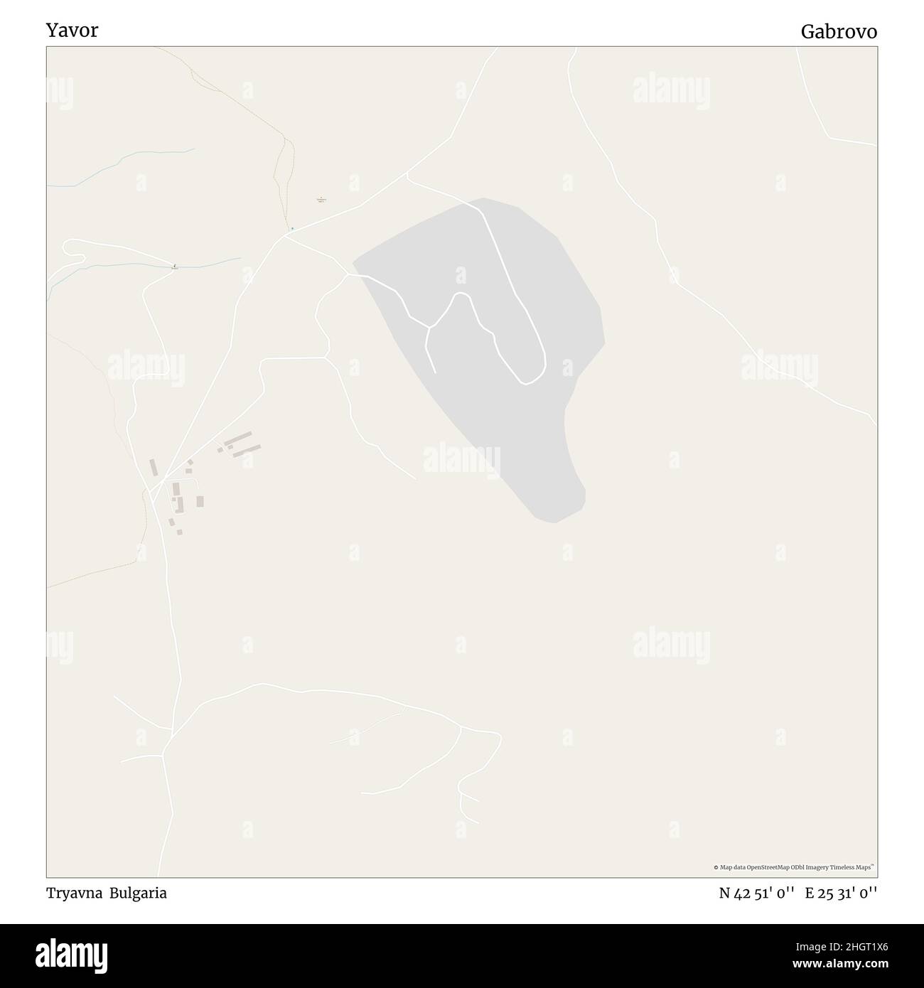 Yavor, Tryavna, Bulgaria, Gabrovo, N 42 51' 0'', E 25 31' 0'', map ...