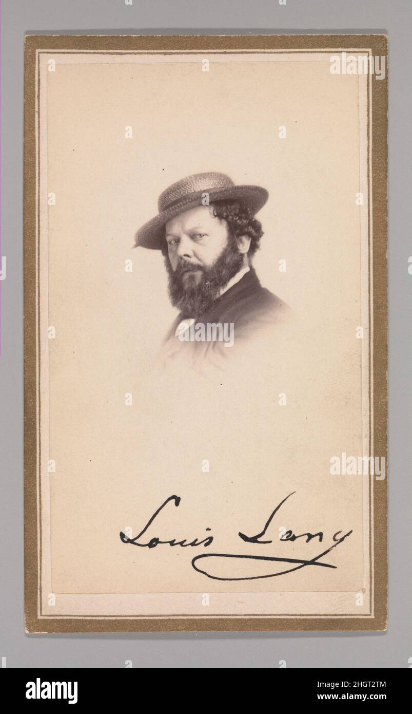 [Louis Lang] 1860s Unknown. [Louis Lang]. Unknown. 1860s. Albumen ...