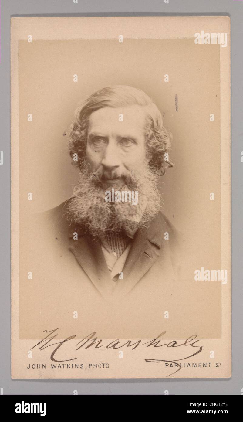 [William Calder Marshall] 1860s John and Charles Watkins British ...