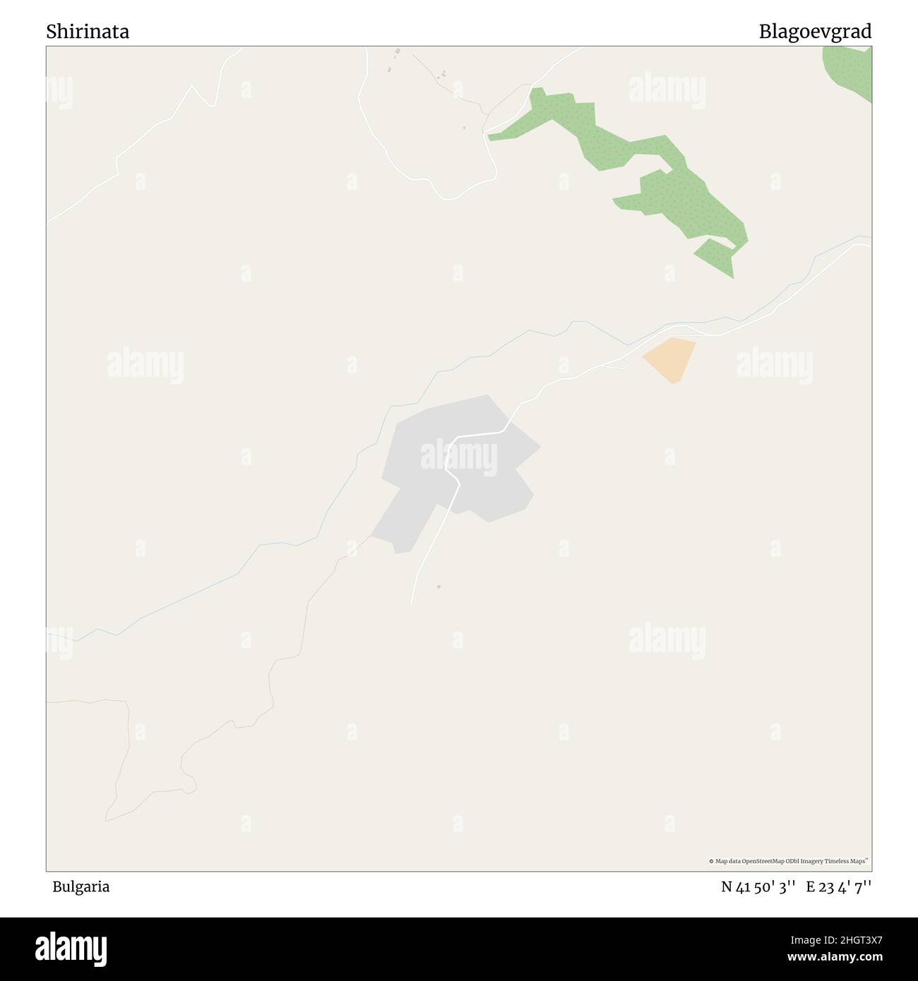 Shirinata, Bulgaria, Blagoevgrad, N 41 50' 3'', E 23 4' 7'', map ...
