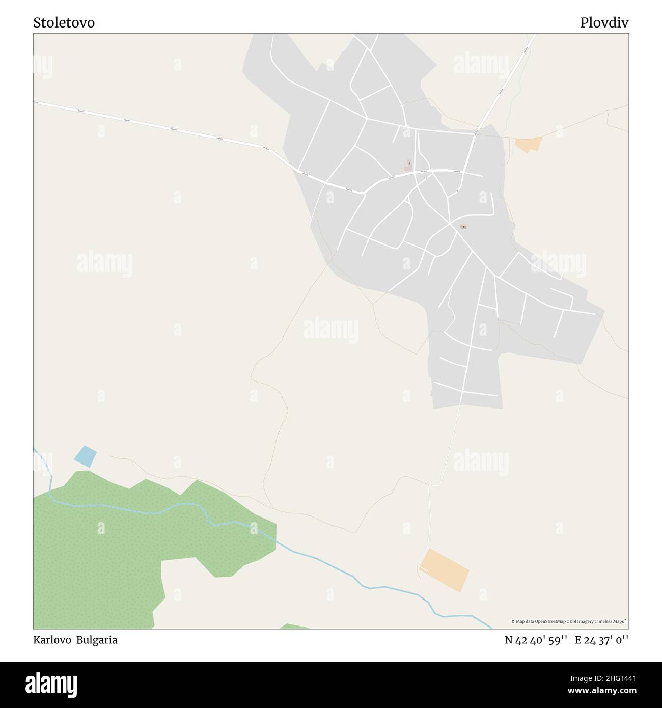 Plovdiv map Cut Out Stock Images & Pictures - Alamy