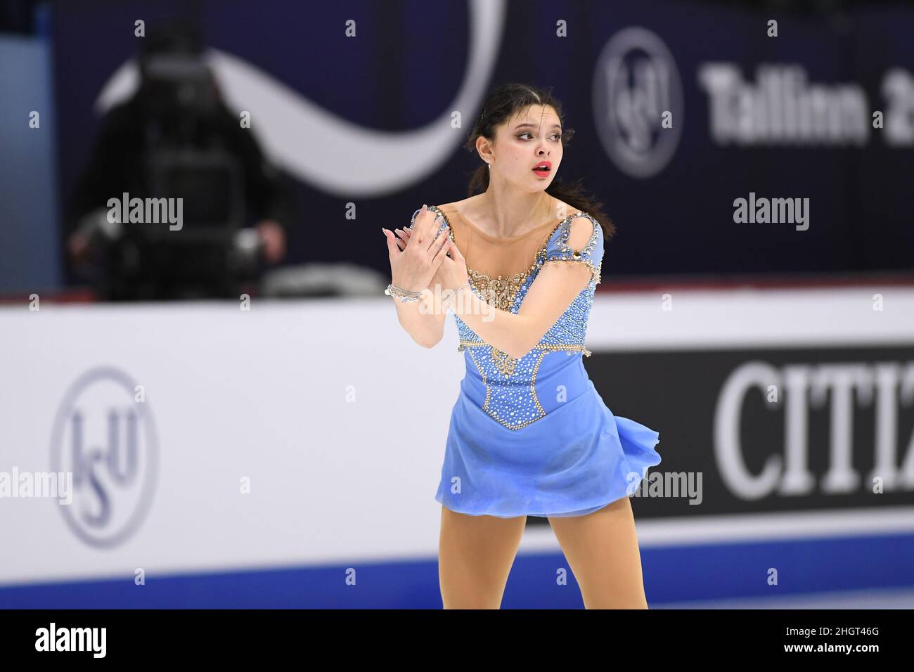 Sofia Lexi Jacqueline FRANK (PHI), during Women Free Skating, at the ...