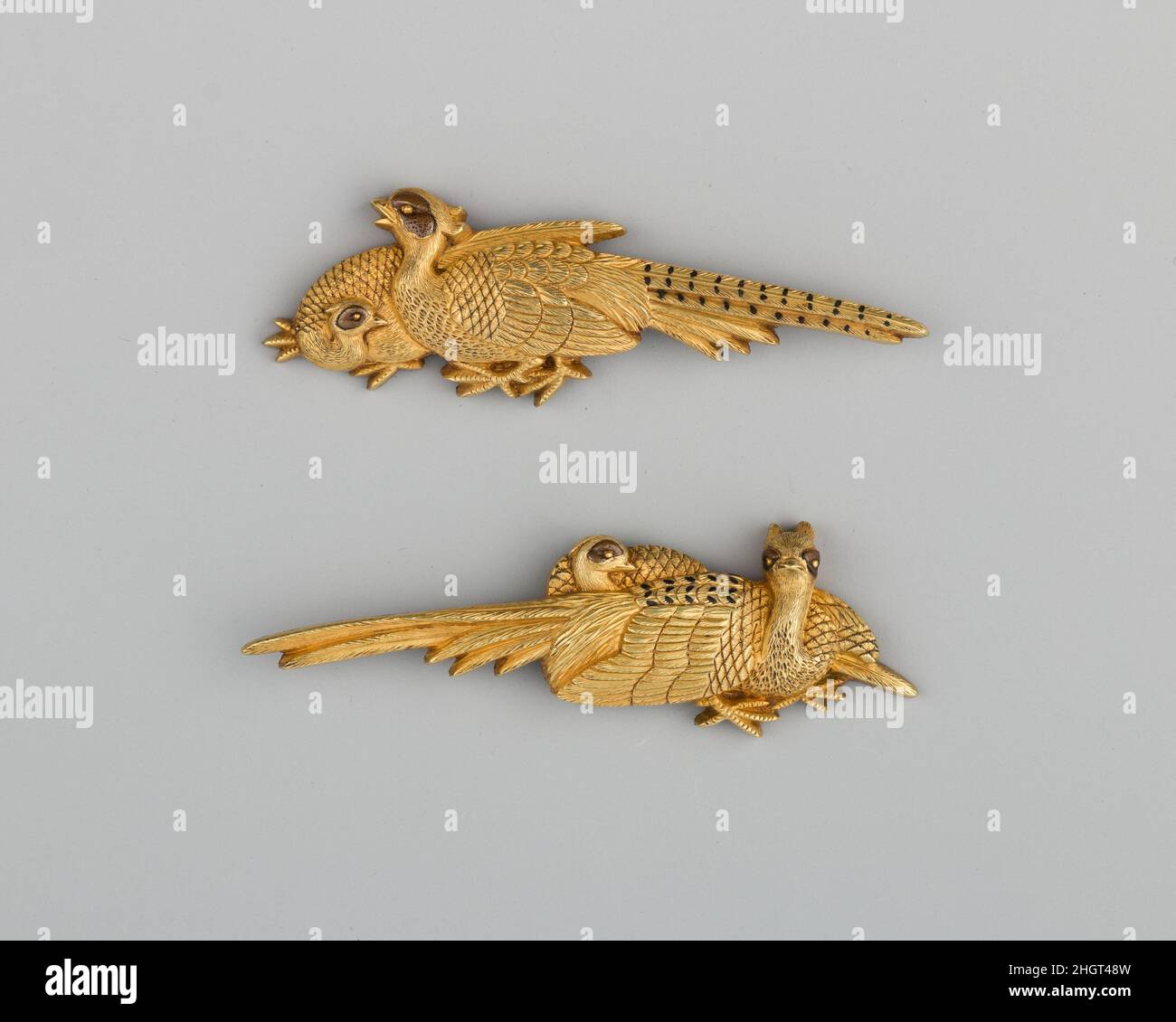 Pair of Sword-Grip Ornaments (Menuki) 18th century Japanese Menuki are ...