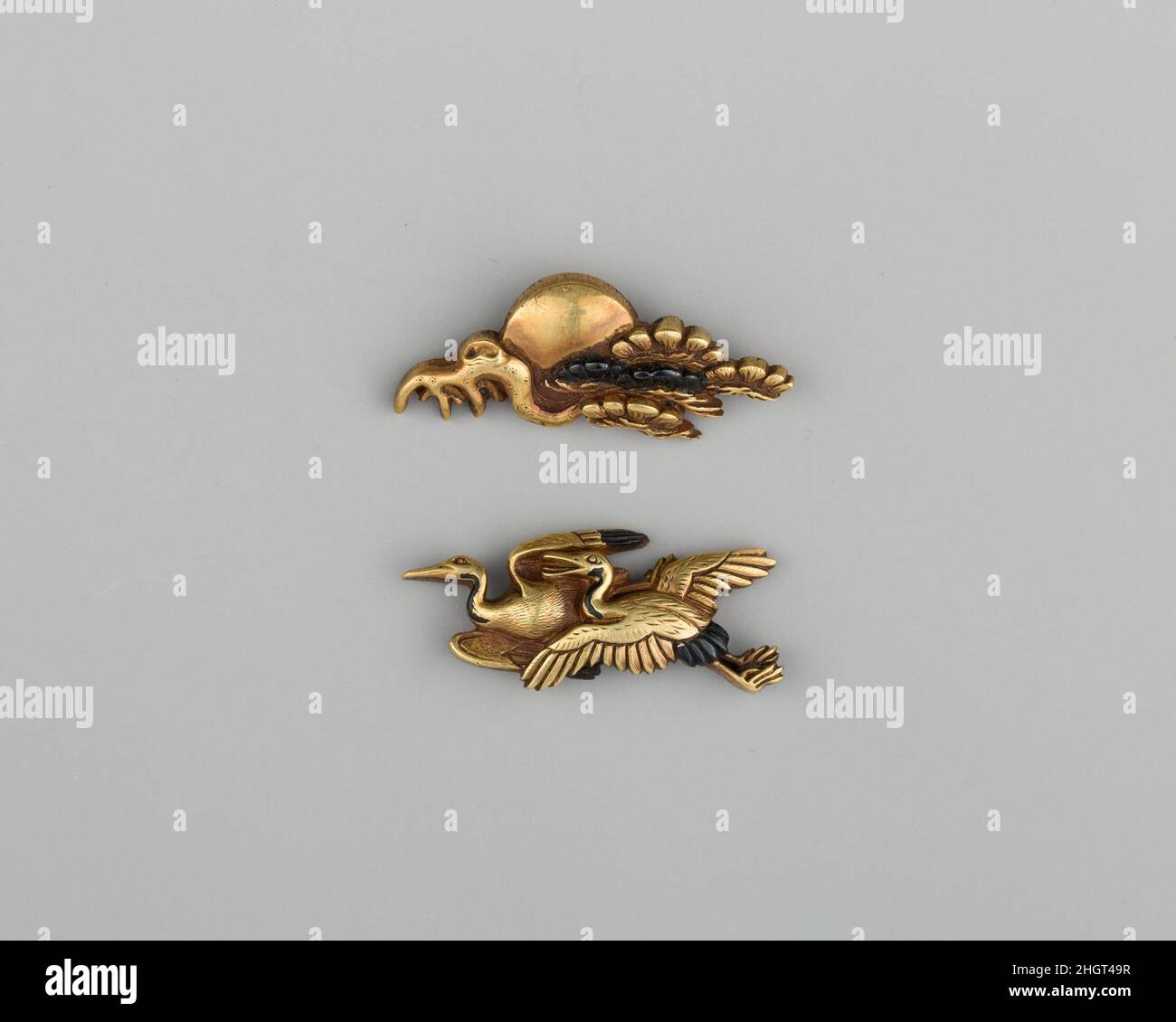 Pair of Sword-Grip Ornaments (Menuki) 18th century Japanese Menuki are ...