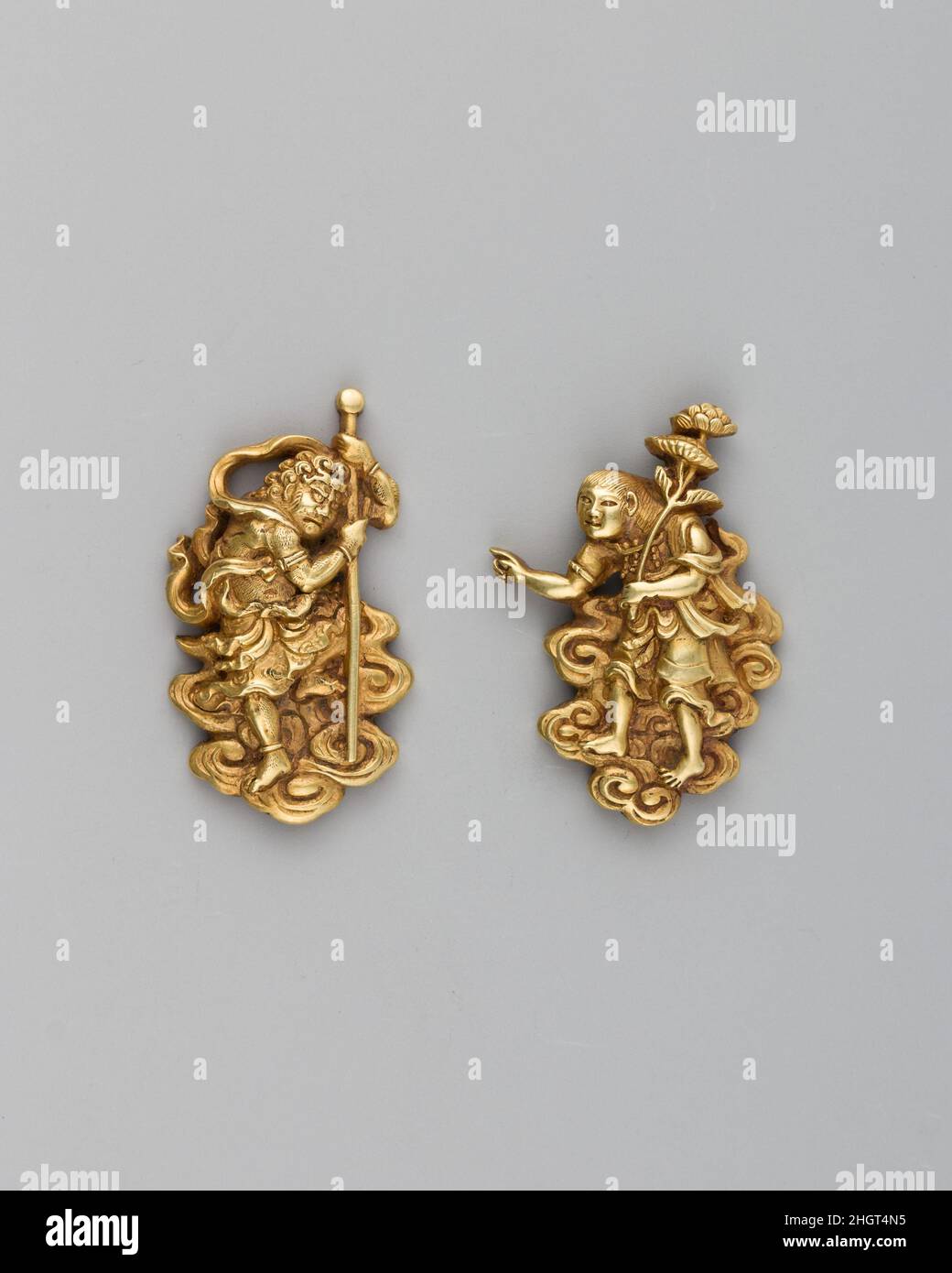 Pair of Sword-Grip Ornaments (Menuki) 18th century Japanese Menuki are ...