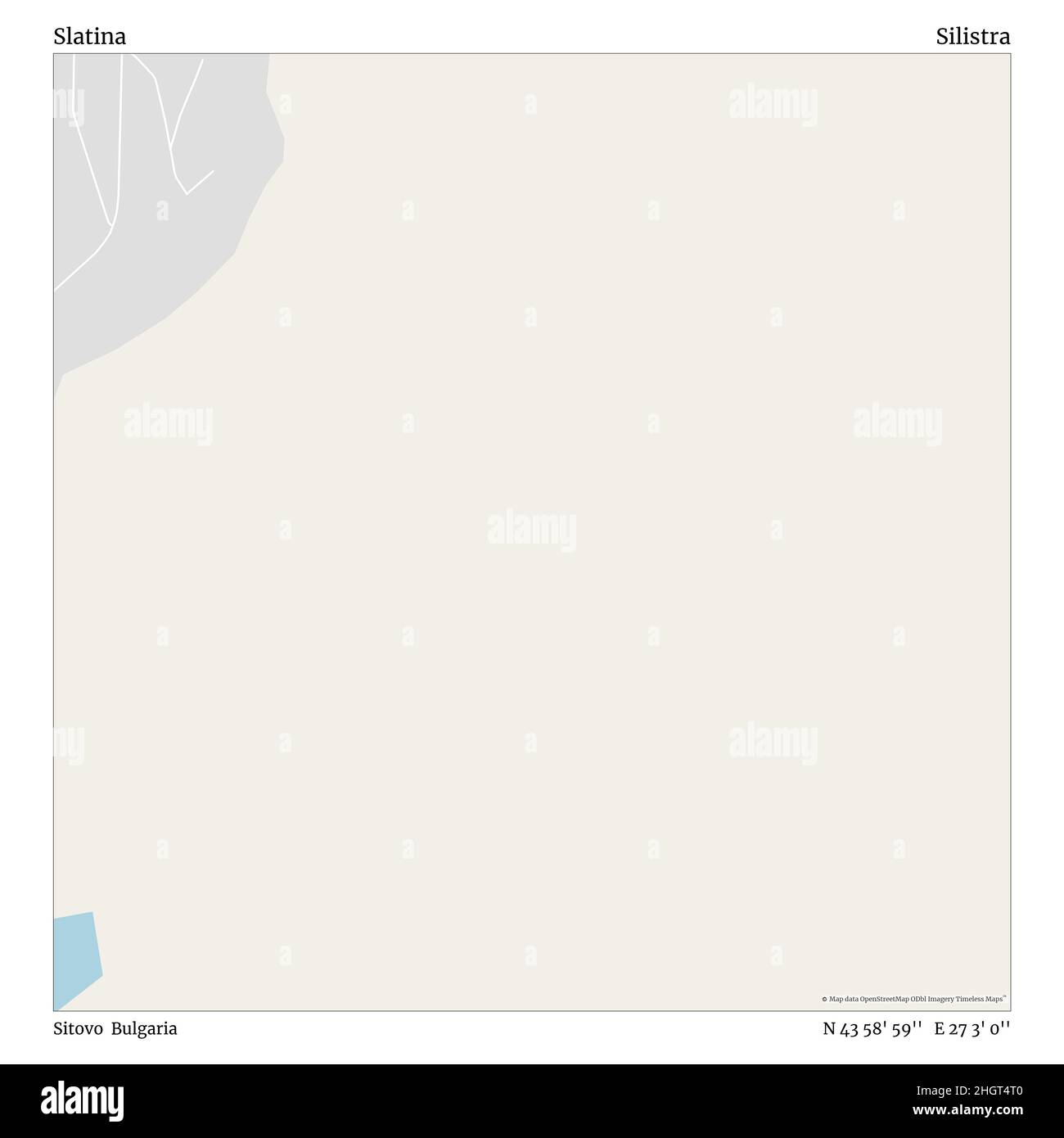 Slatina, Sitovo, Bulgaria, Silistra, N 43 58' 59'', E 27 3' 0'', map ...