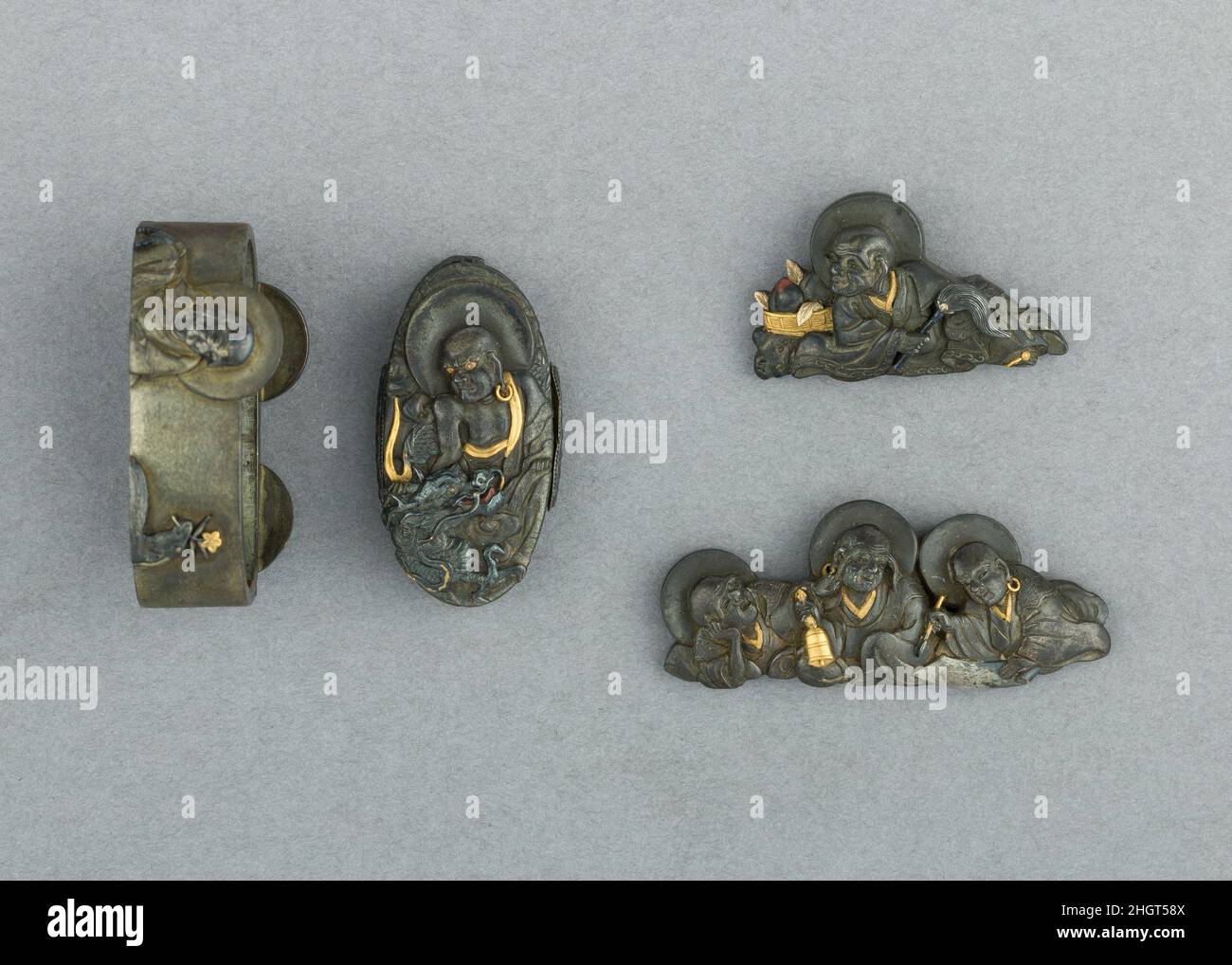 Set of Sword Fittings (Mitokoromono) ca. 1615–1868 Japanese A ...