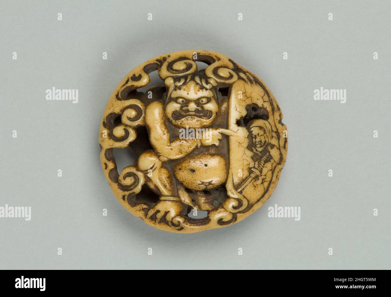 Netsuke with Carved Demon 18th century Japan. Netsuke with Carved Demon ...