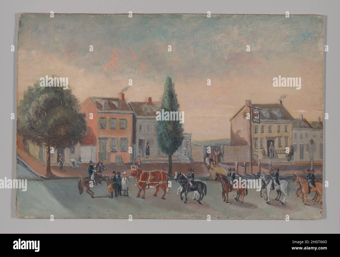 Bull's Head Tavern 1870s William P. Chappel American By the early 1800s ...
