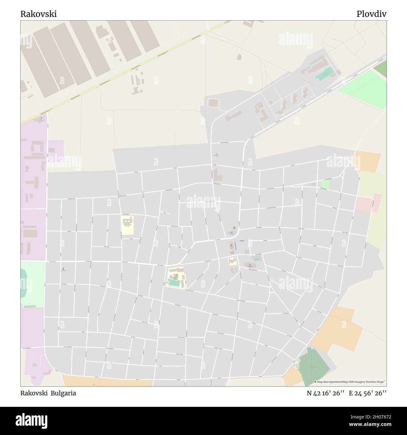 Rakovski, Rakovski, Bulgaria, Plovdiv, N 42 16' 26'', E 24 56' 26 ...