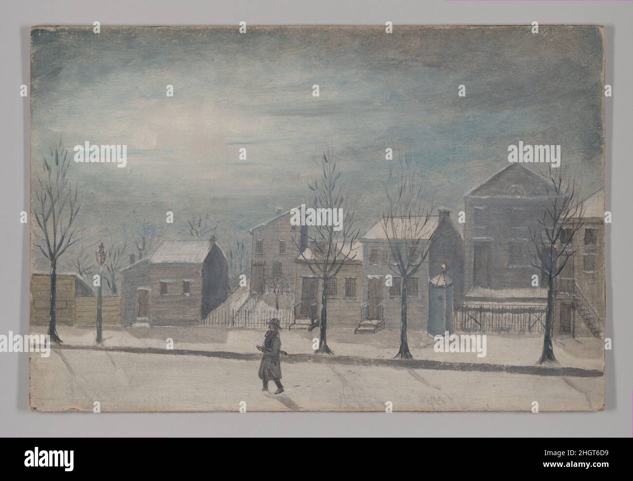 City Watchman 1870s William P. Chappel American A watchman, armed with ...