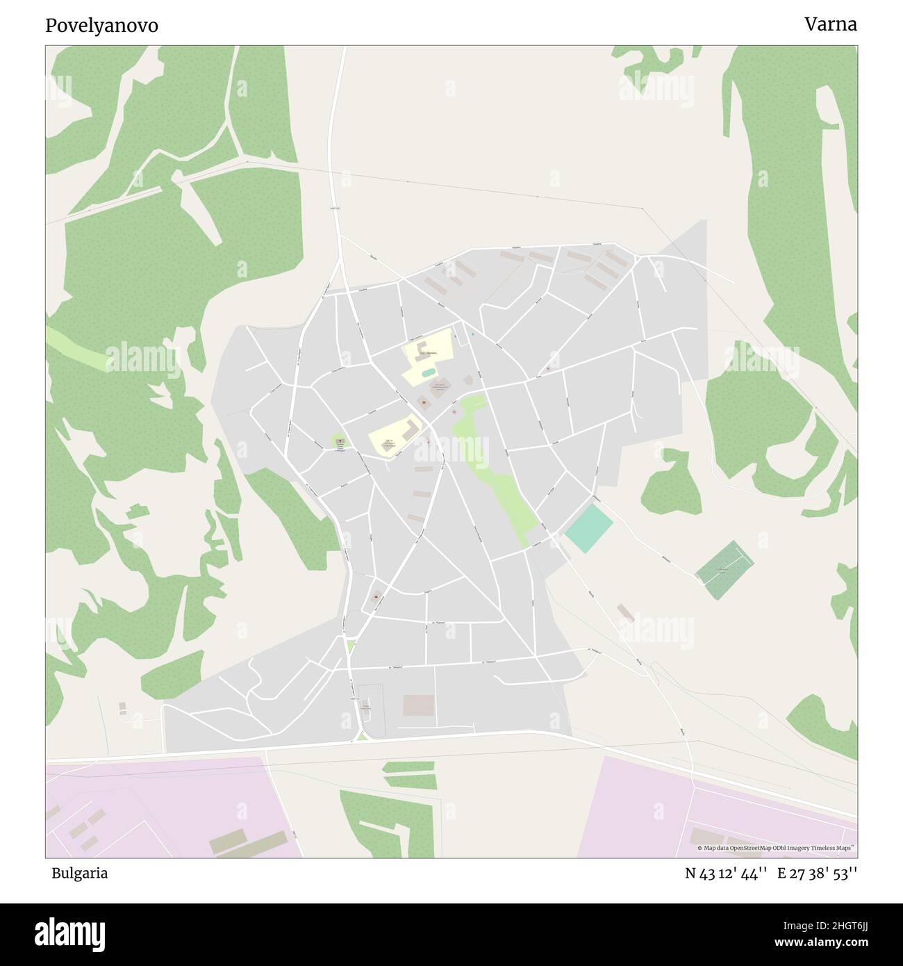 Varna city map plan hi-res stock photography and images - Alamy