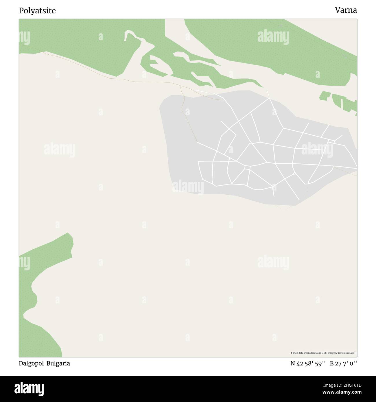 Varna city map plan hi-res stock photography and images - Alamy