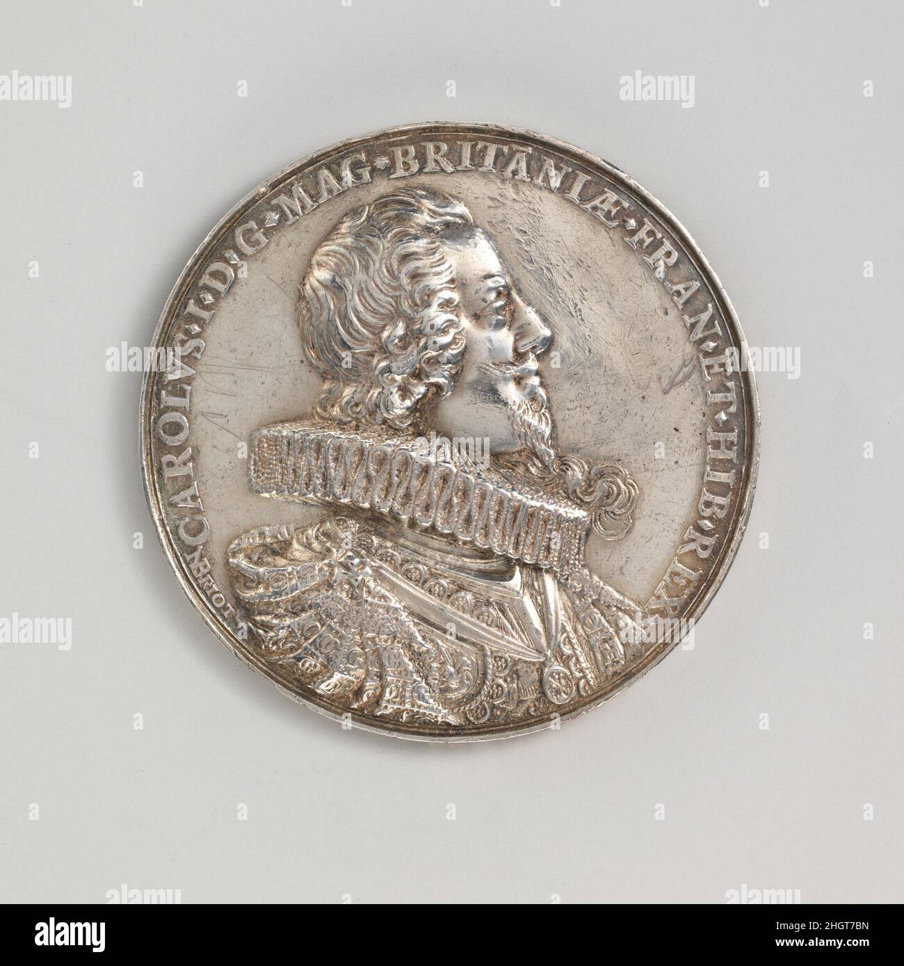 Charles I Dominion of the Seas medal 1630 Medalist: Nicholas Briot French. Charles I Dominion of ...
