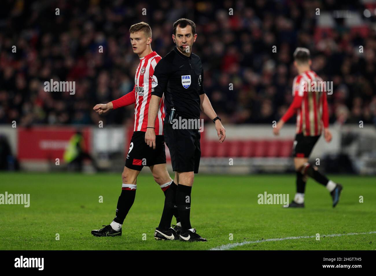 22nd January 2022: Brentford Community Stadium, London, England ...