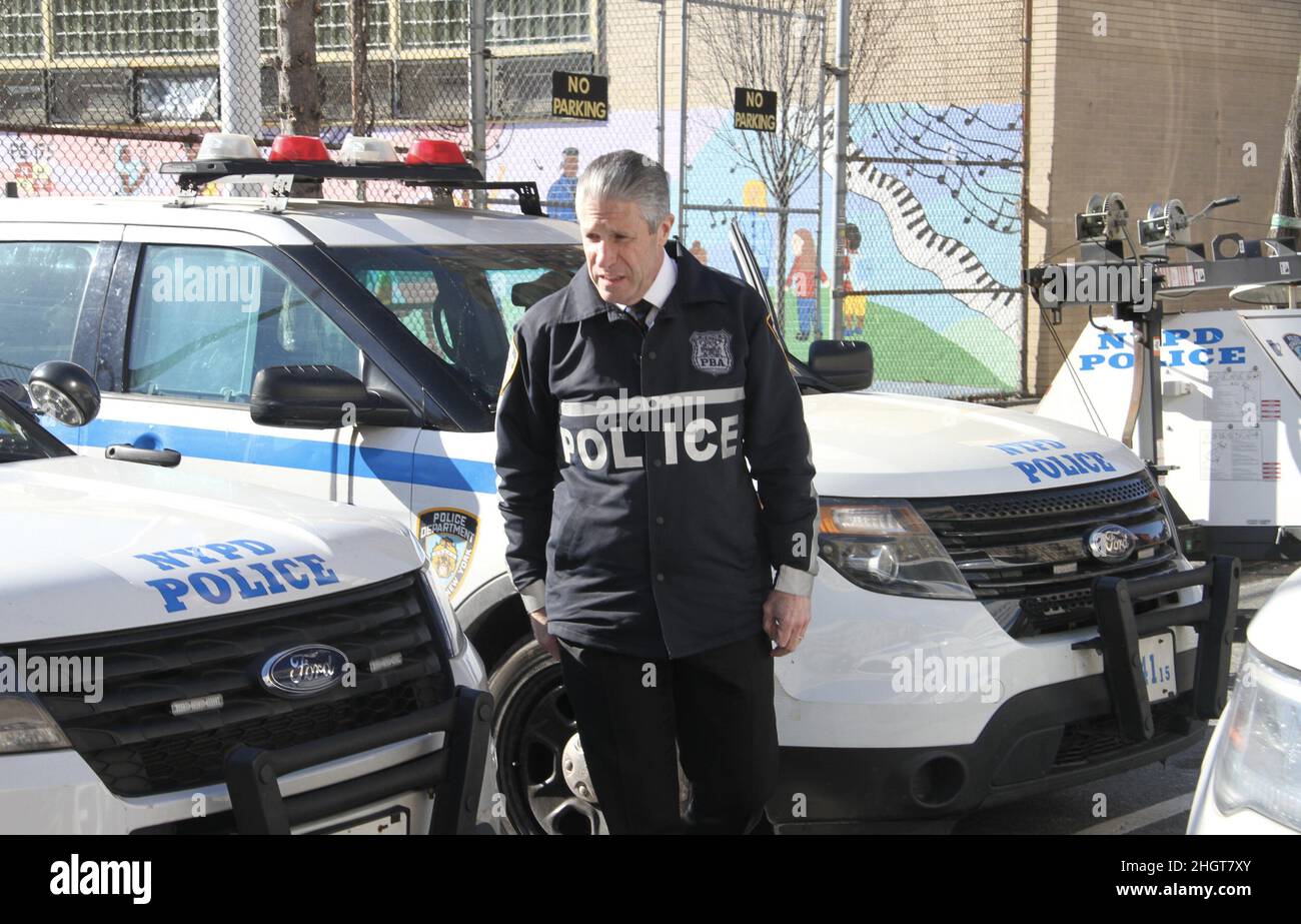 Harlem, USA. 22nd Jan, 2022. (NEW) Press conference on shootings in ...