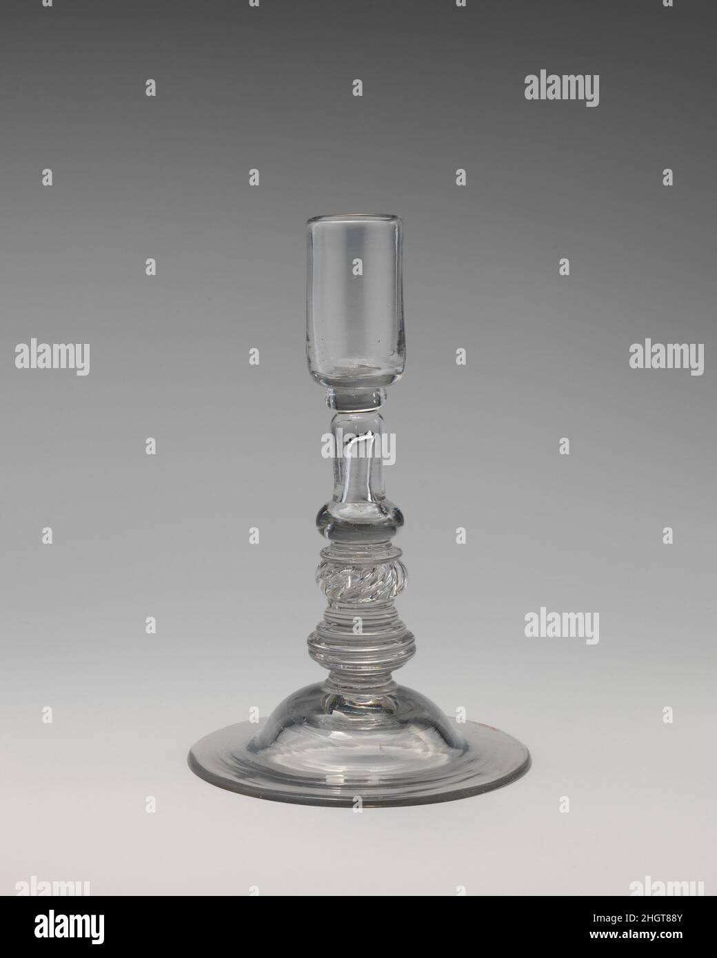 Candlestick ca. 1740 British. Candlestick. British. ca. 1740. Glass ...