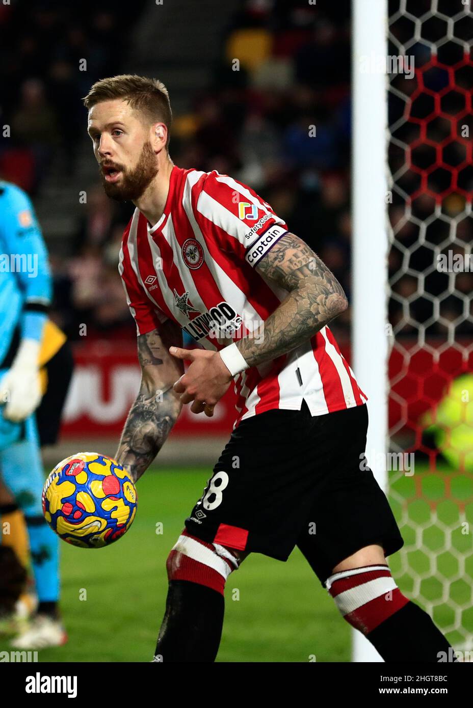 22nd January 2022: Brentford Community Stadium, London, England; Premier League Football ...