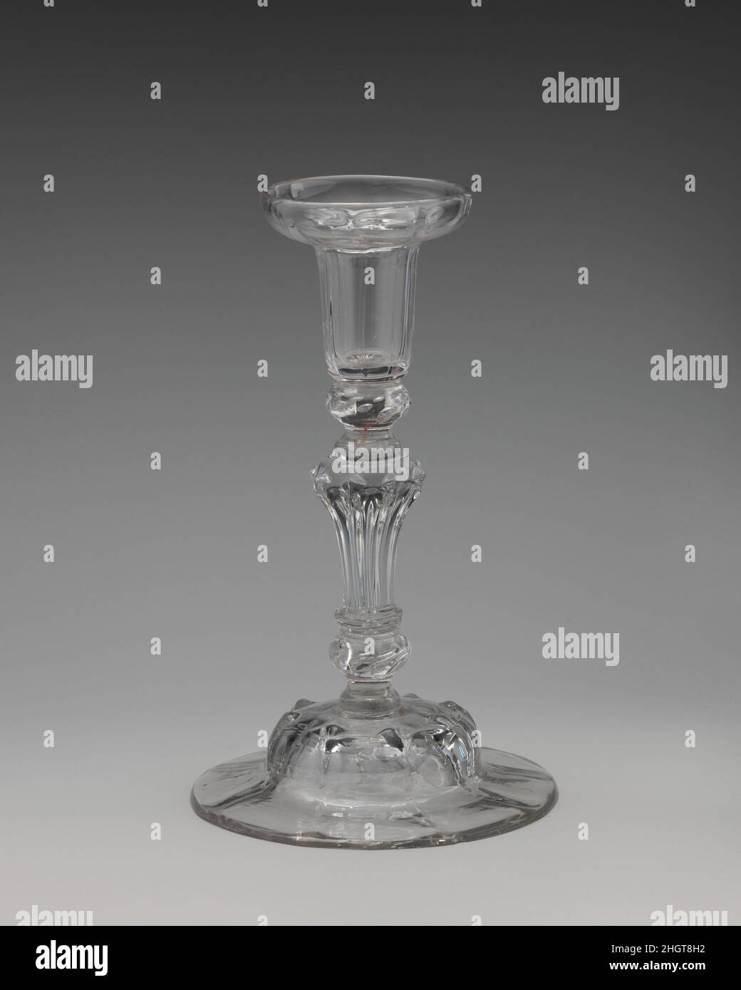 Candlestick ca. 1740 British. Candlestick. British. ca. 1740. Glass ...