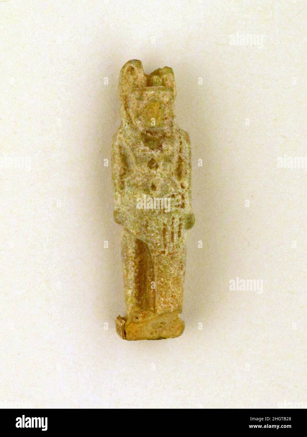 Amulet, Anubis. Amulet, Anubis. Clay, glazed. Gold and Silver Stock ...
