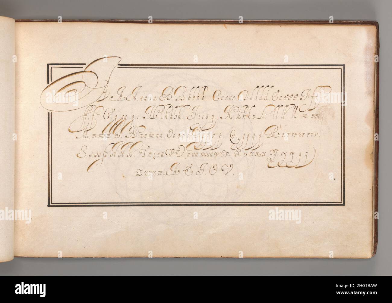 Cursive a initial hi-res stock photography and images - Alamy