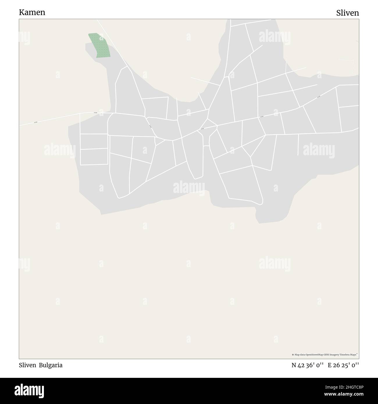 Kamen, Sliven, Bulgaria, Sliven, N 42 36' 0'', E 26 25' 0'', map ...