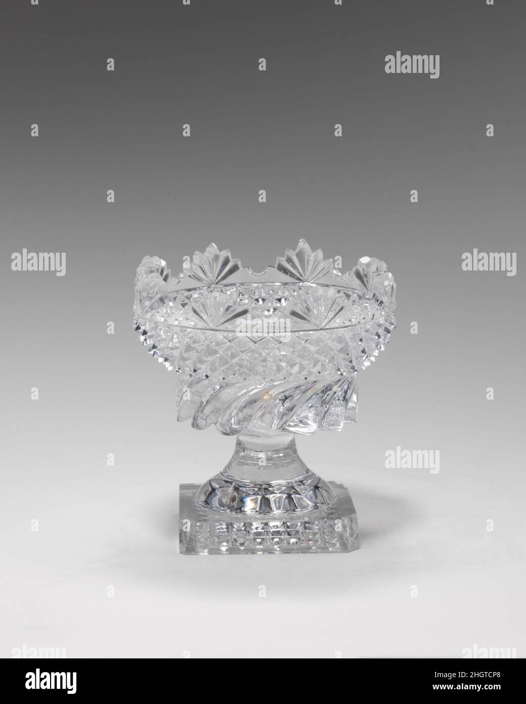 Salt (one of a pair) early 19th century Irish or British. Salt (one of ...