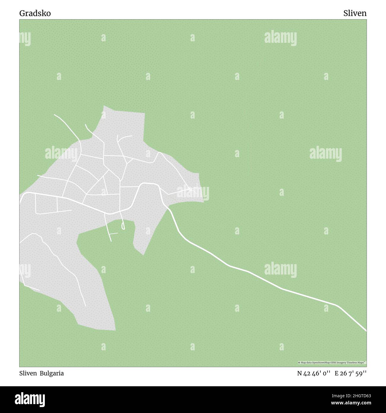 Map of gradsko hi-res stock photography and images - Alamy