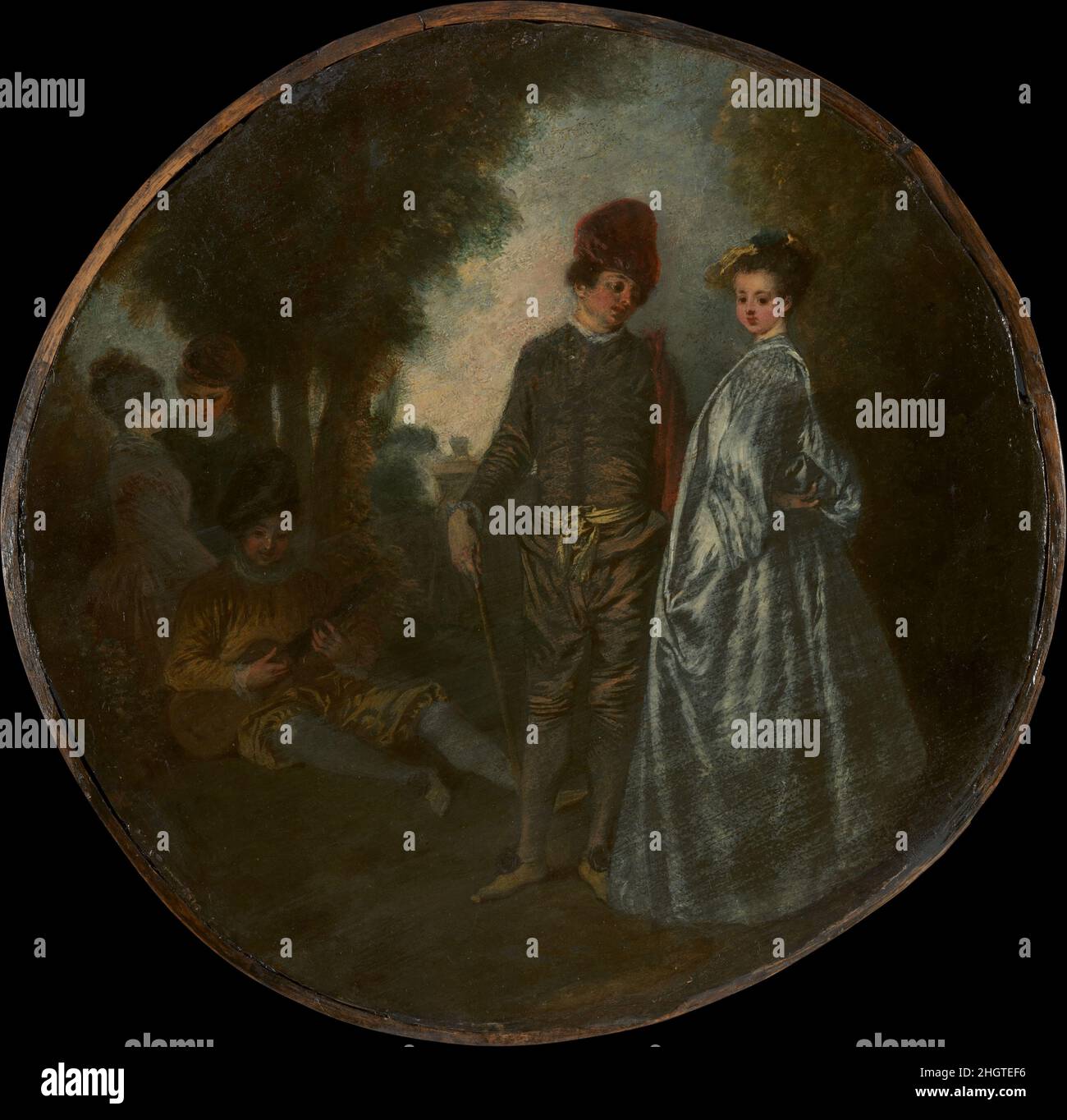 The Cascade Copy after Antoine Watteau French Around 1715, Watteau ...