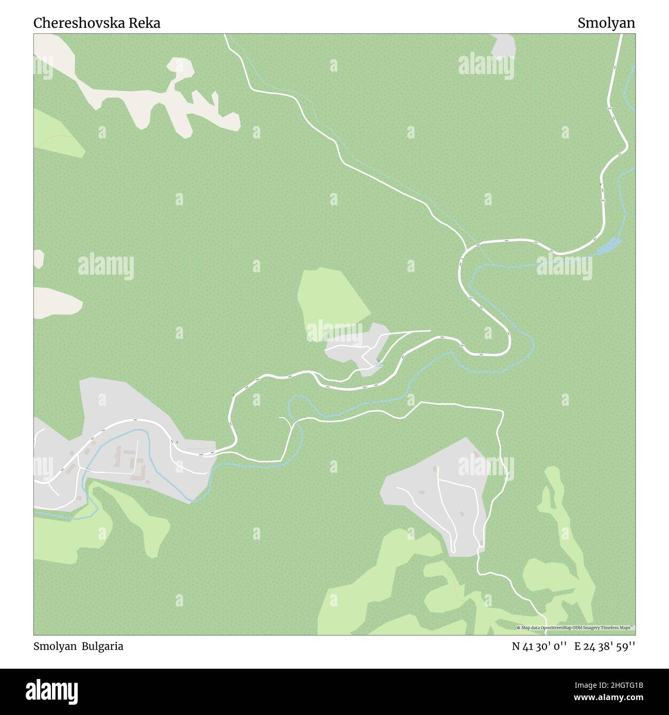 Chereshovska Reka, Smolyan, Bulgaria, Smolyan, N 41 30' 0'', E 24 38 ...