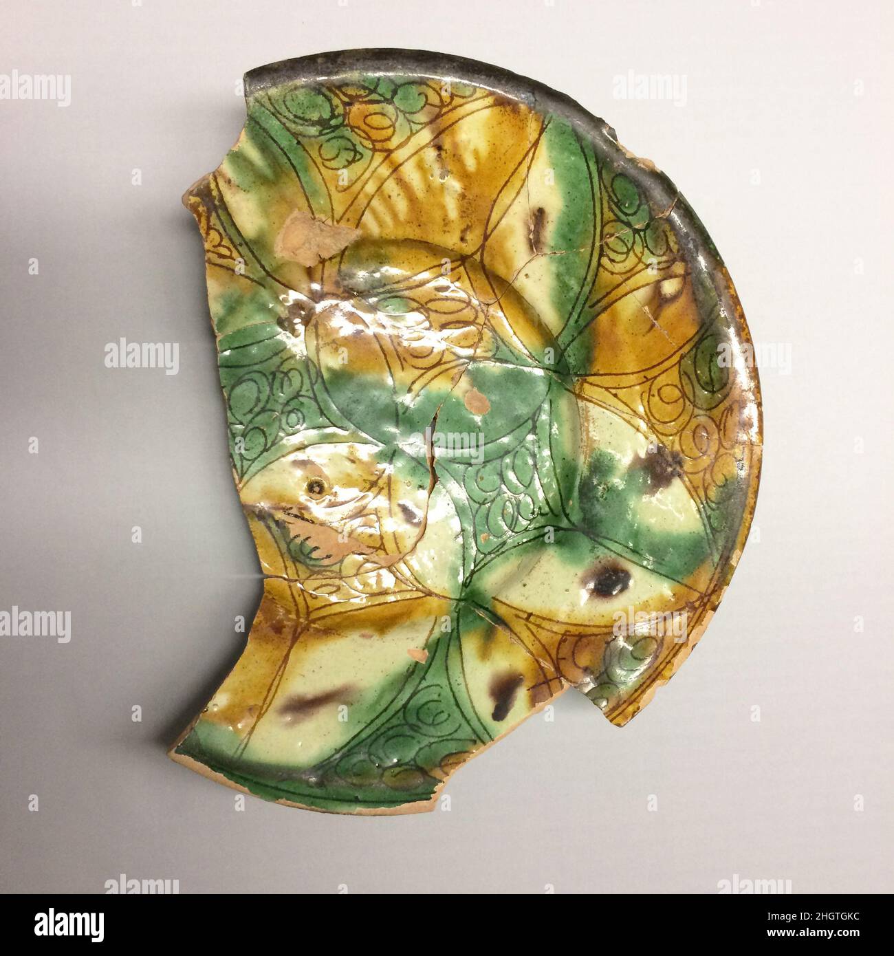 Plate 10th–11th century. Plate. 10th–11th century. Earthenware; white ...