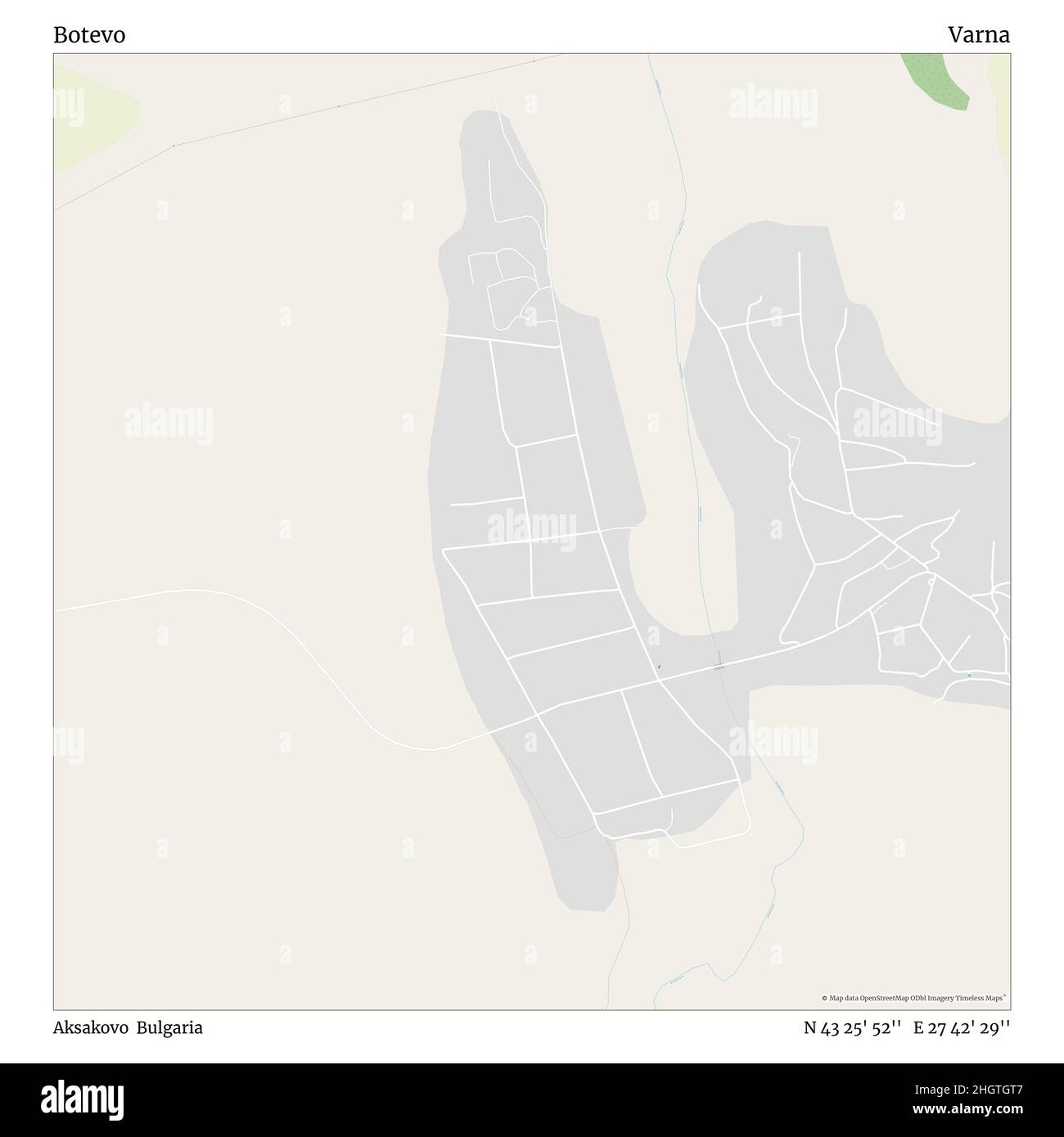 Varna city map plan hi-res stock photography and images - Alamy