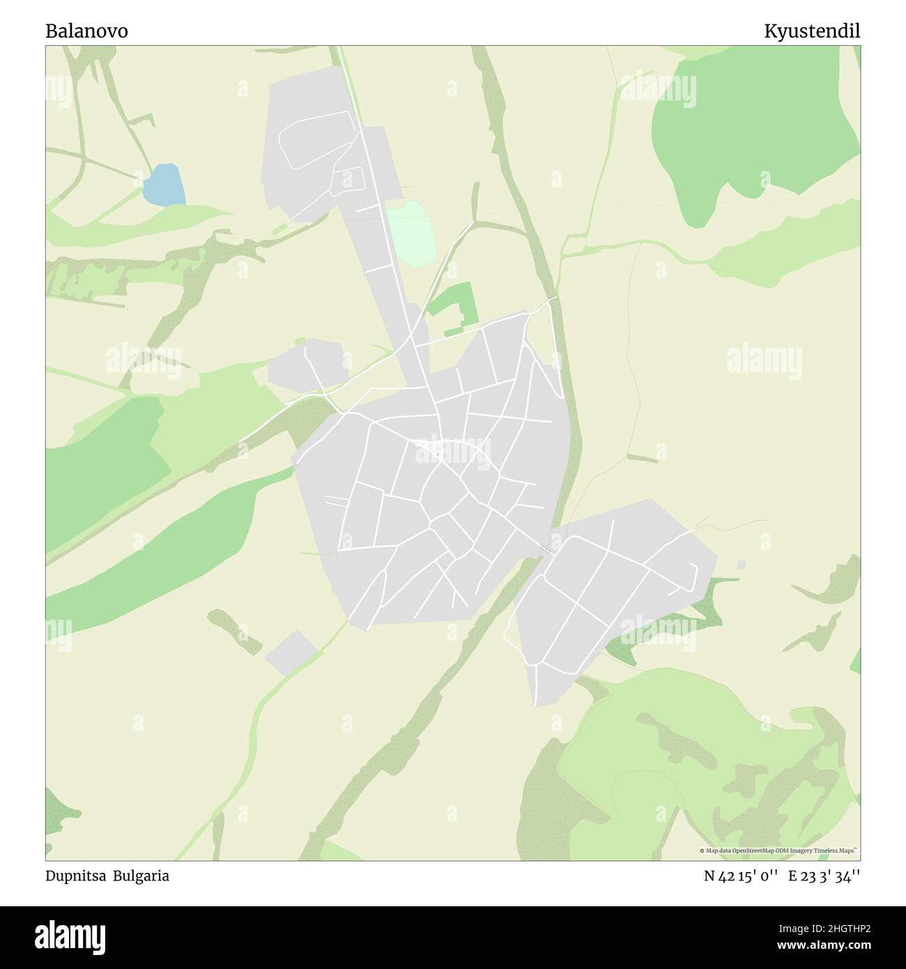 Balanovo, Dupnitsa, Bulgaria, Kyustendil, N 42 15' 0'', E 23 3' 34 ...