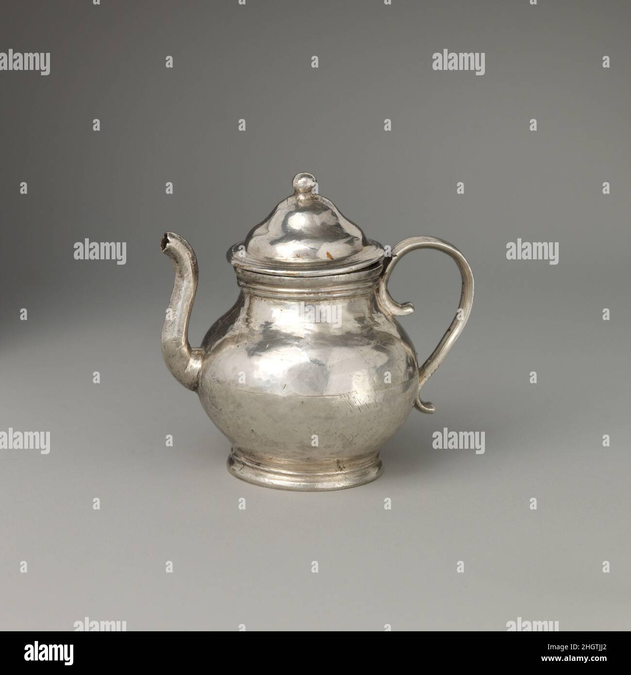 Miniature teapot with cover (part of a set) late 17th–early 18th ...
