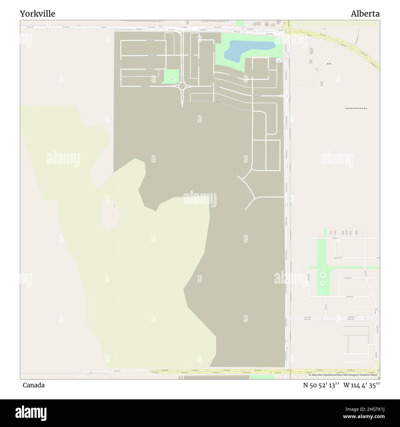 Map of yorkville Cut Out Stock Images & Pictures - Alamy