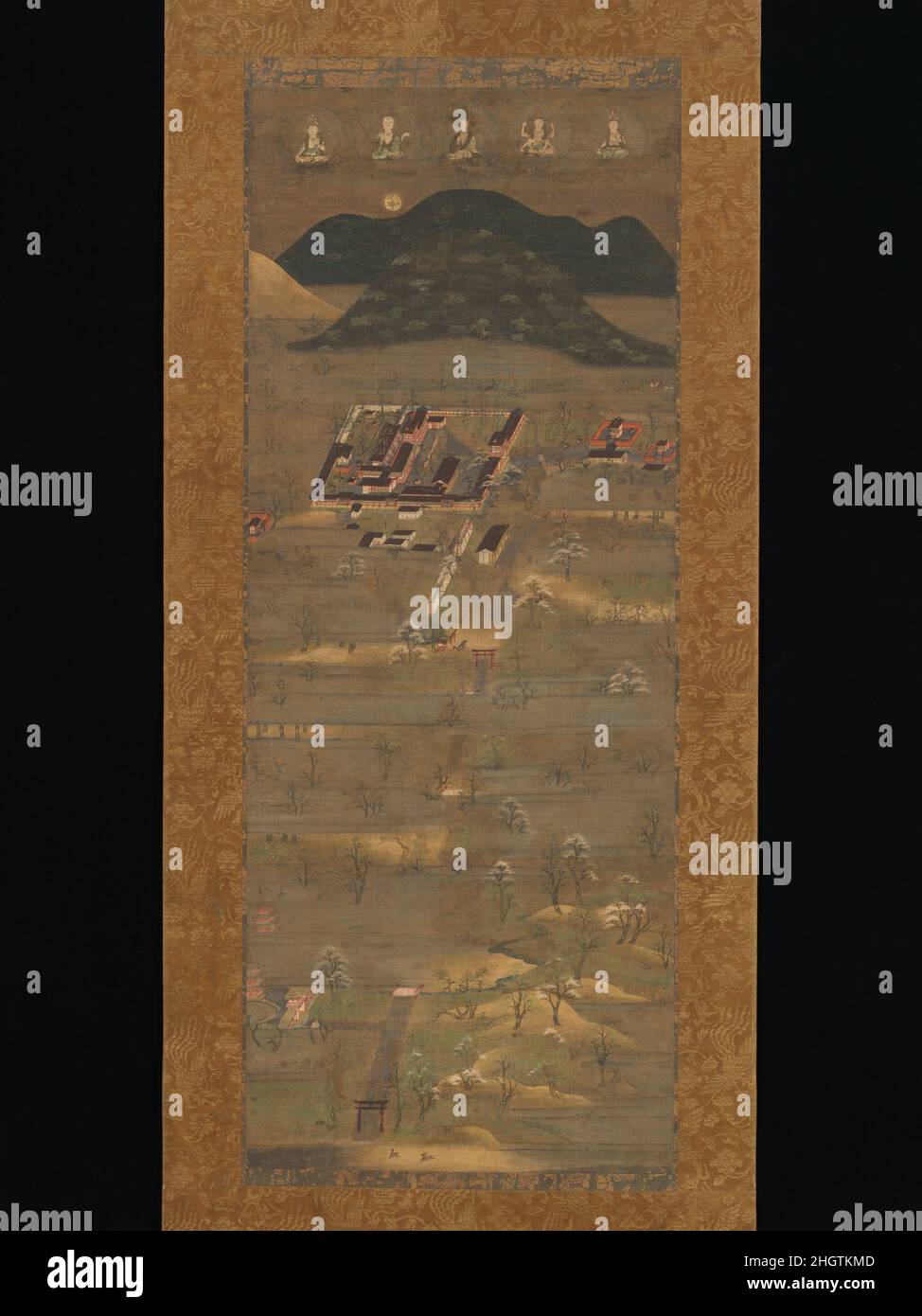 Mandala of Kasuga Shrine early 14th century Japan Combining the ...