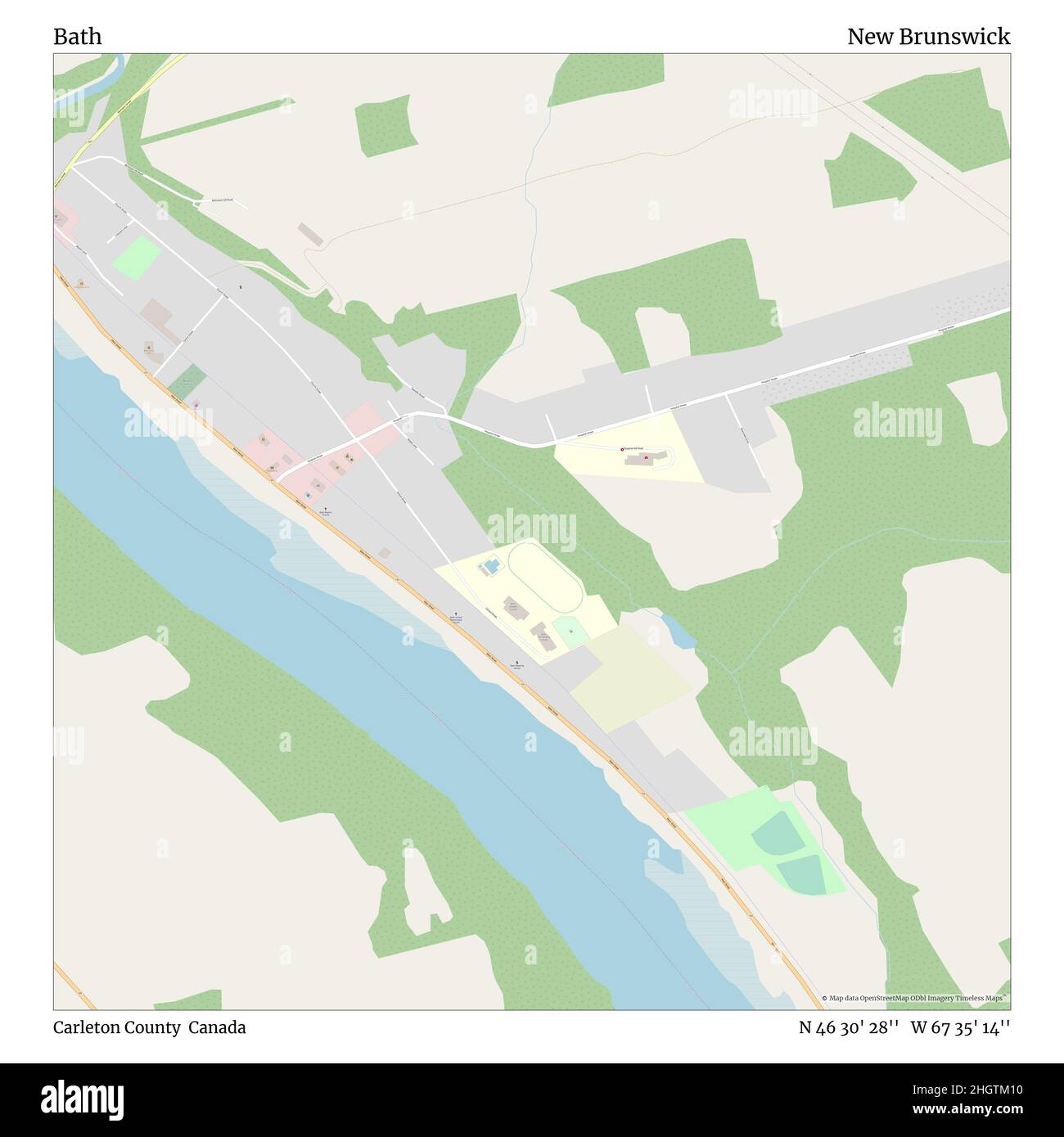 Map of the city of bath hi-res stock photography and images - Alamy