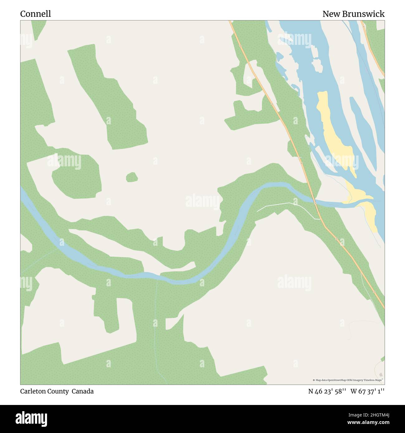 Map of connell hi-res stock photography and images - Alamy